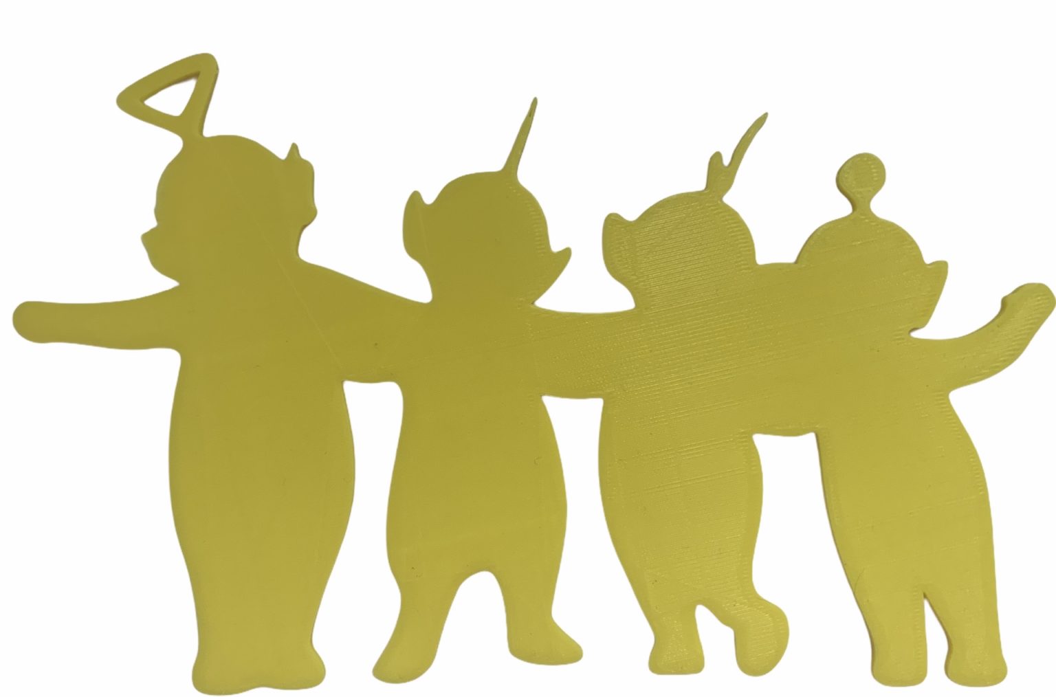 TeleTubbies Silhouette Wall Art - One Time Wonders
